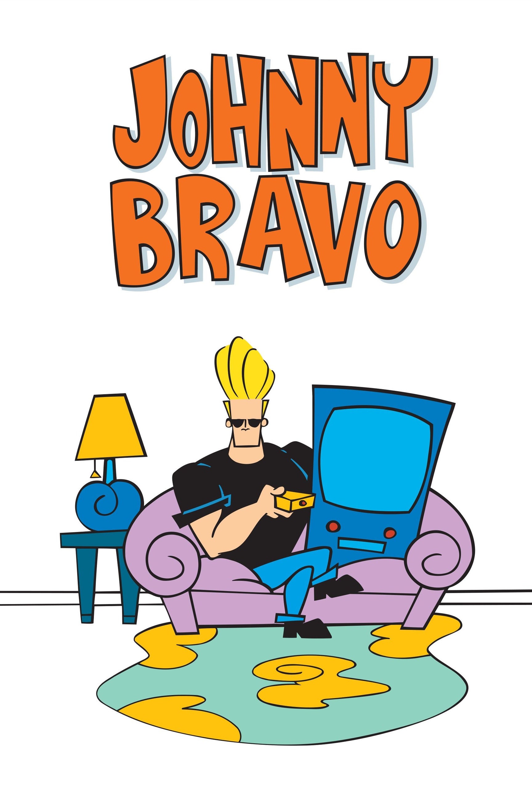 Johnny Bravo Face Wallpaper