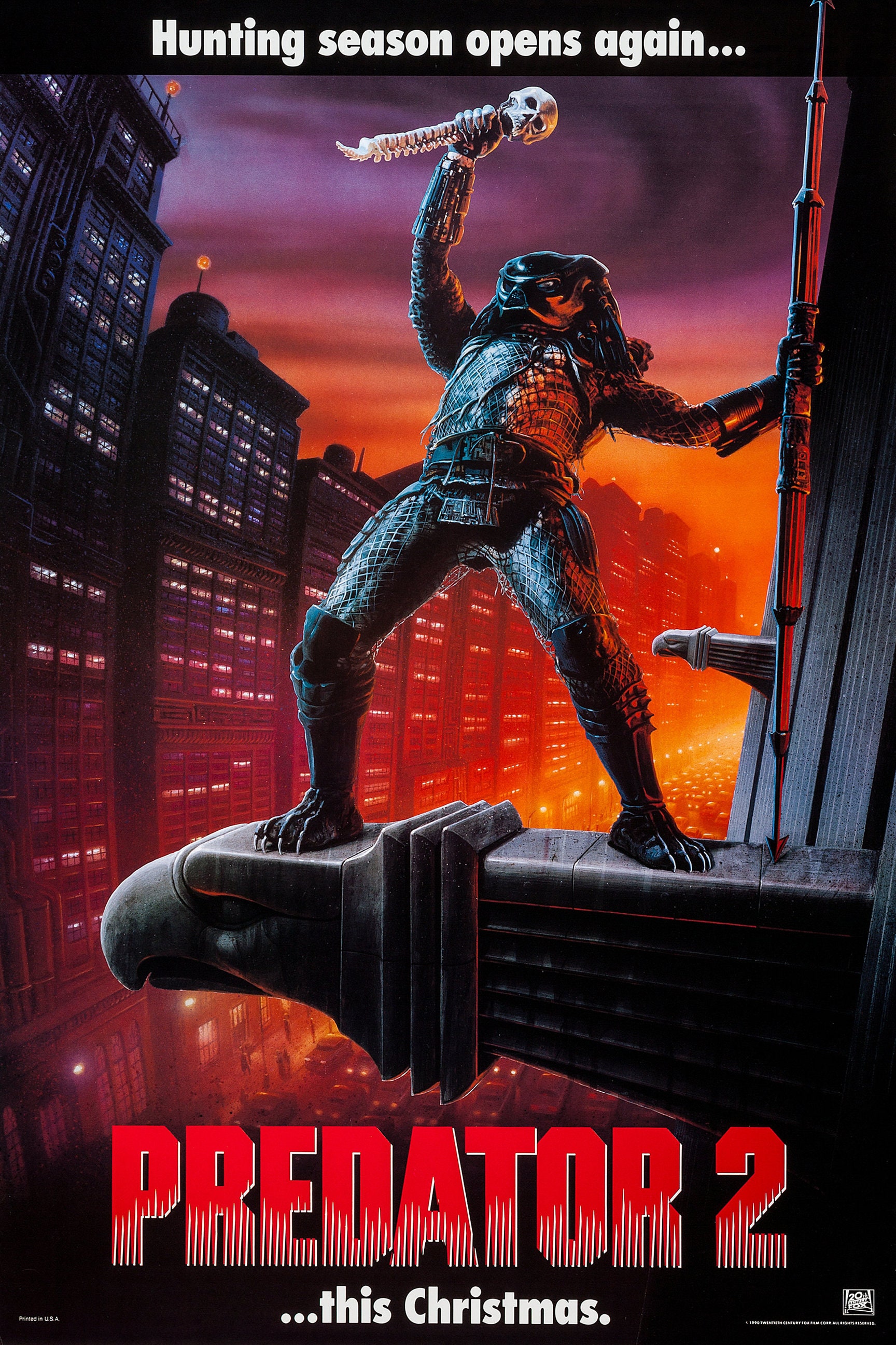 Predator 2 Movie Poster