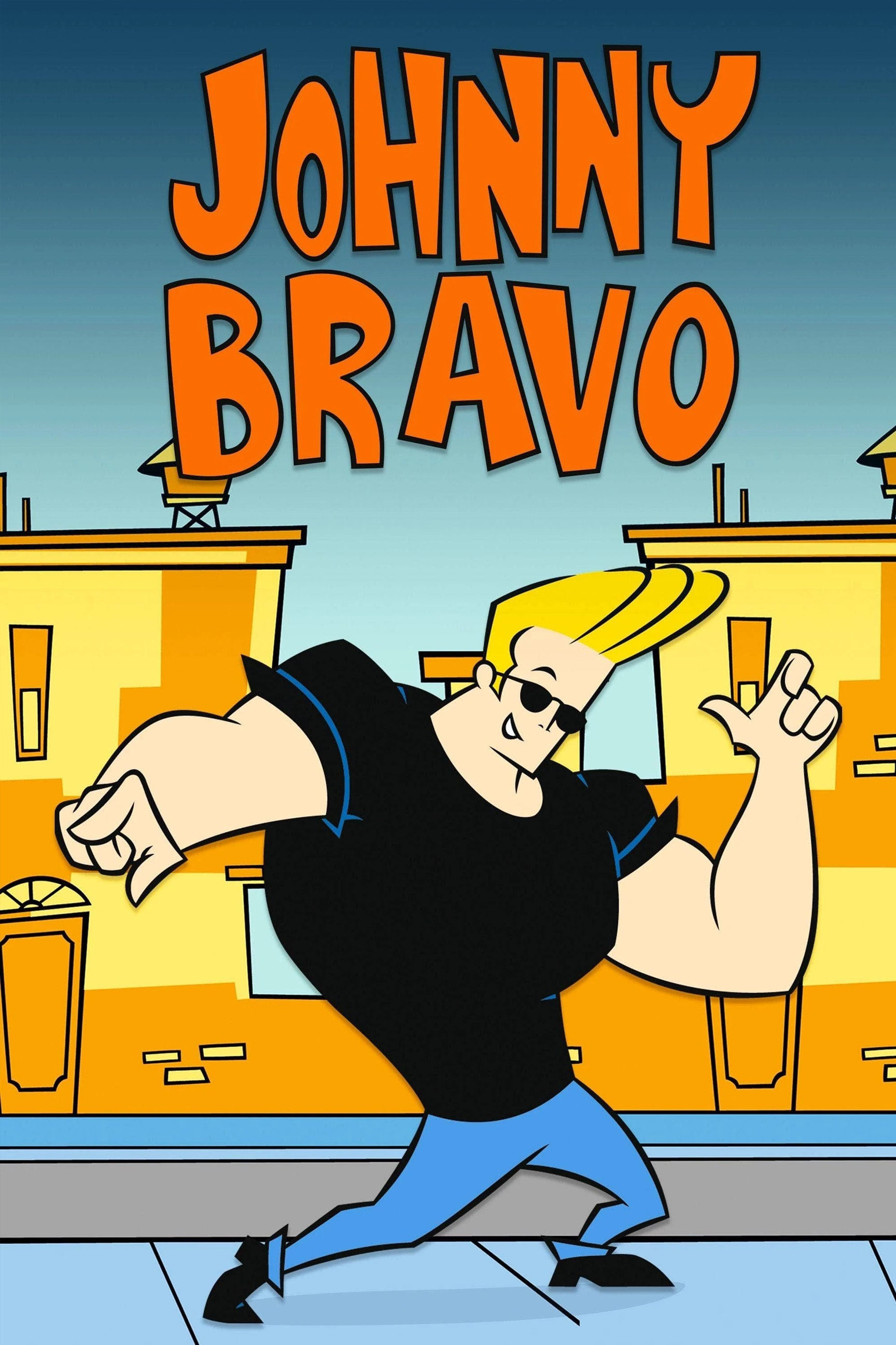 Johnny Bravo Face Wallpaper
