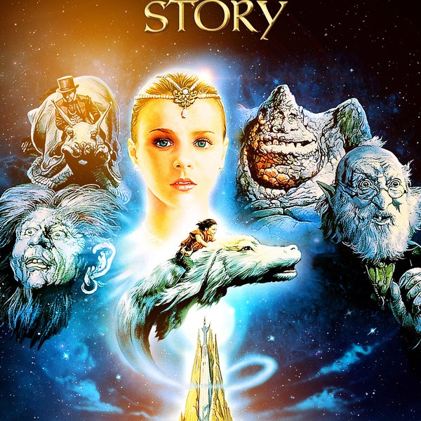 Never Ending Story Movie Poster - Etsy