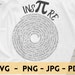 Inspire - Pi - Math Design - Custom SVG Design - Instant Digital ...