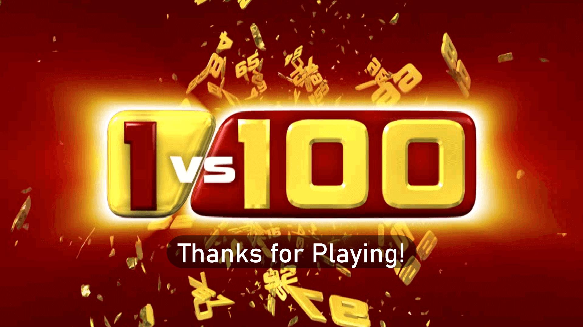 1vs100 Powerpoint Game Template - UK Design - Etsy