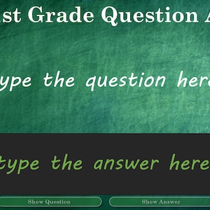 Are You Smarter Than A 5th Grader Powerpoint Game Template - Etsy