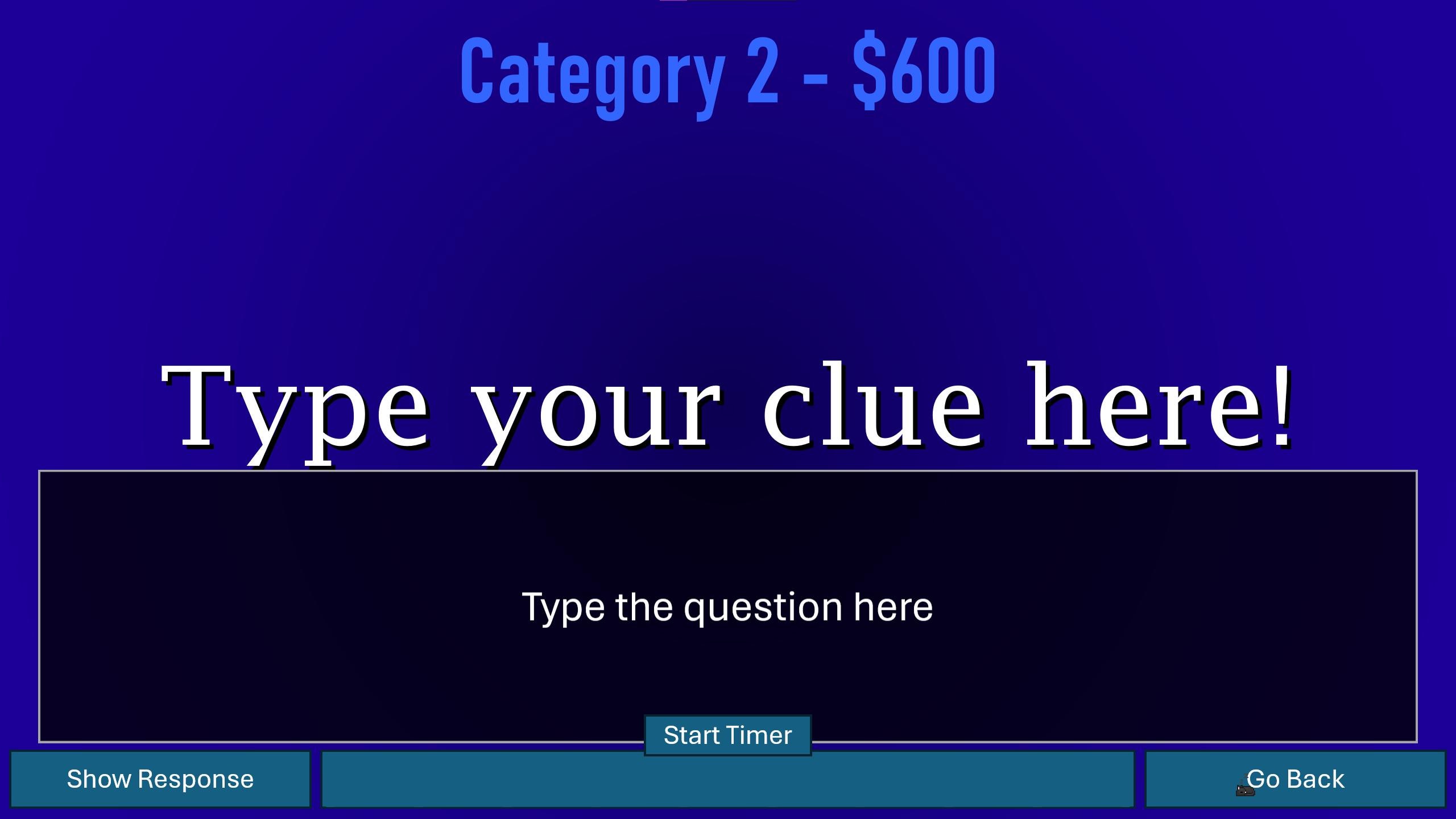 Jeopardy Powerpoint Game Template - Etsy