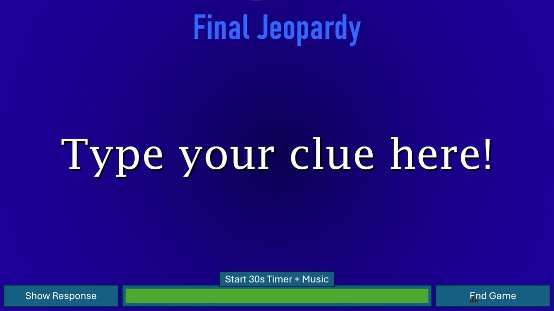 Jeopardy Powerpoint Game Template - Etsy