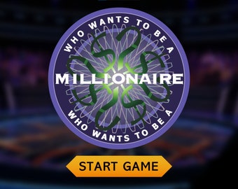 Who Want to Be a Millionaire Powerpoint Template - Etsy