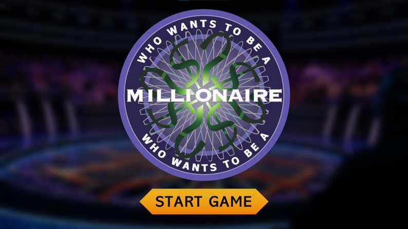 Who Wants to Be A Millionaire Powerpoint Game Template - Etsy