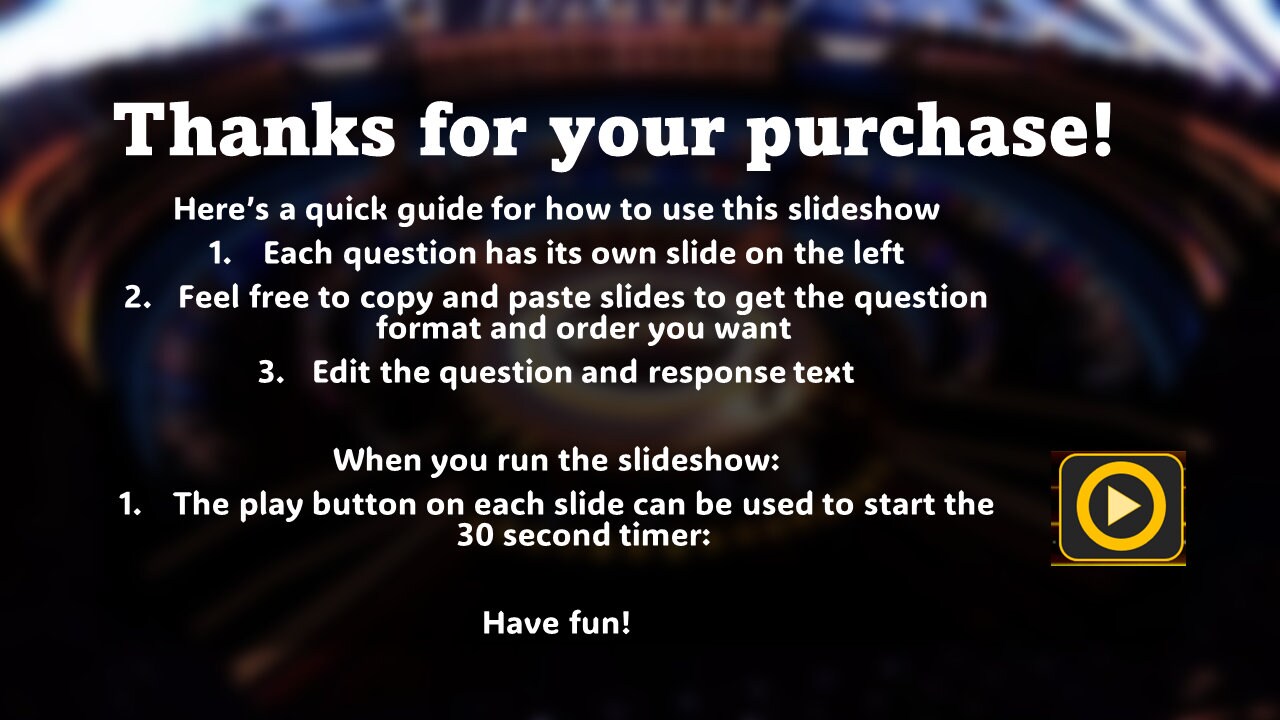 The 1% Club Powerpoint Game Template - Etsy