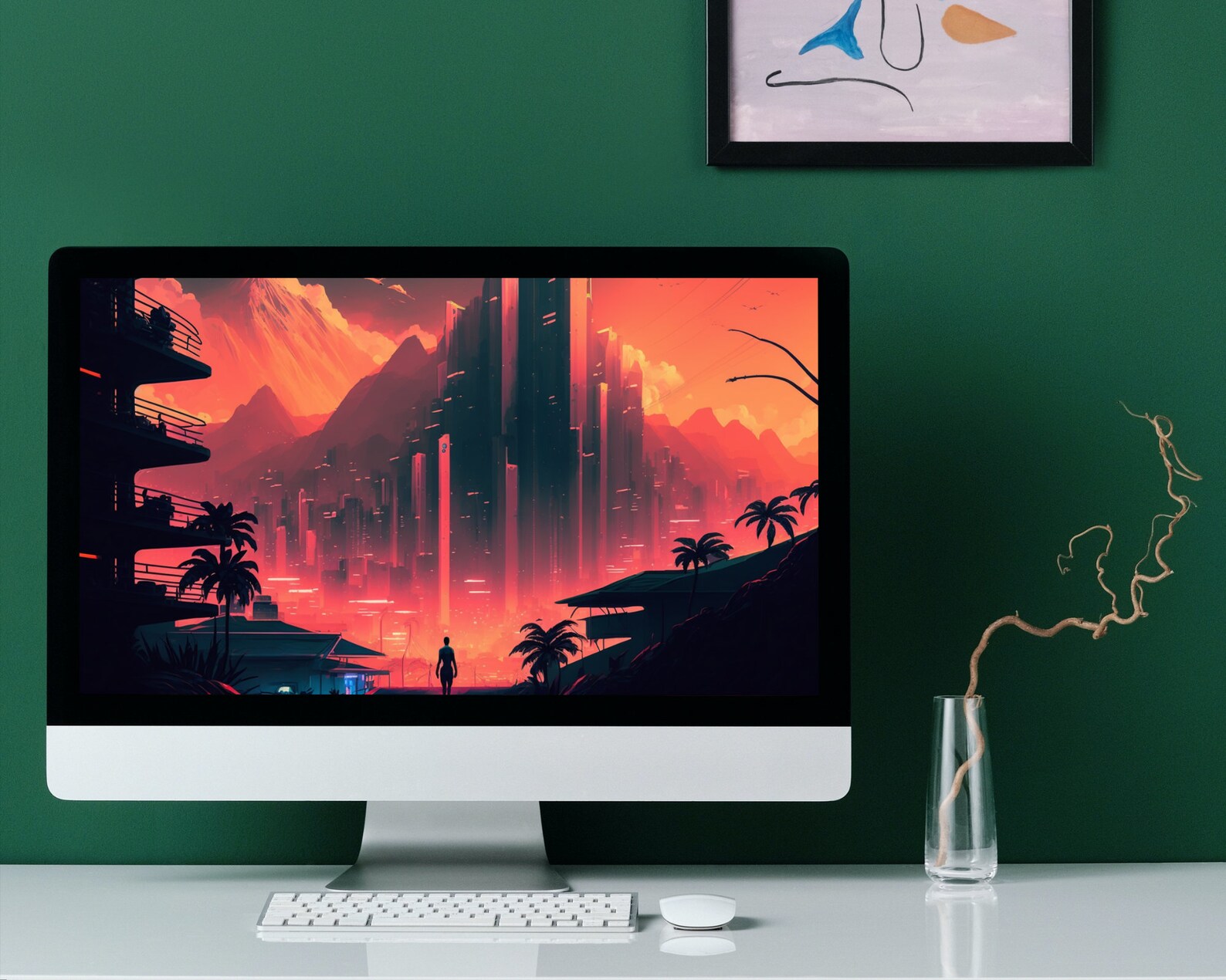 7 Cyberpunk Digital Wallpaper Images, Rio De Janiero Landscape ...