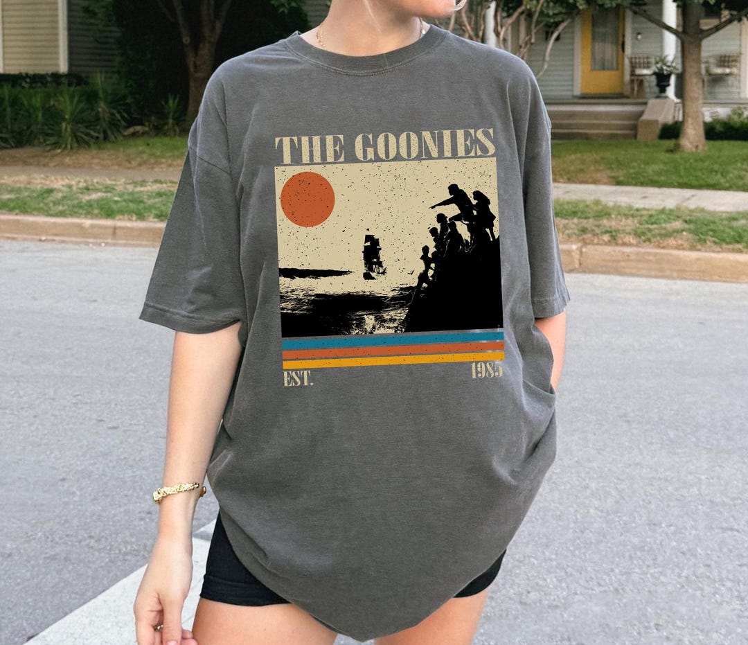 The Goonies 1985 Movie Shirt, Comfort Colors Tshirt, the Goonies Shirt ...
