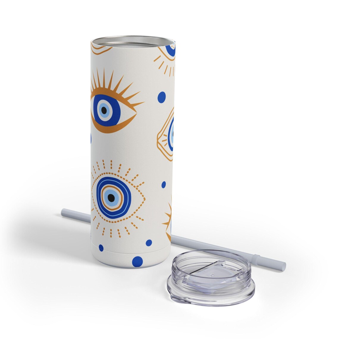 Evil Eye Maker Skinny Matte Tumbler, 20oz - Etsy