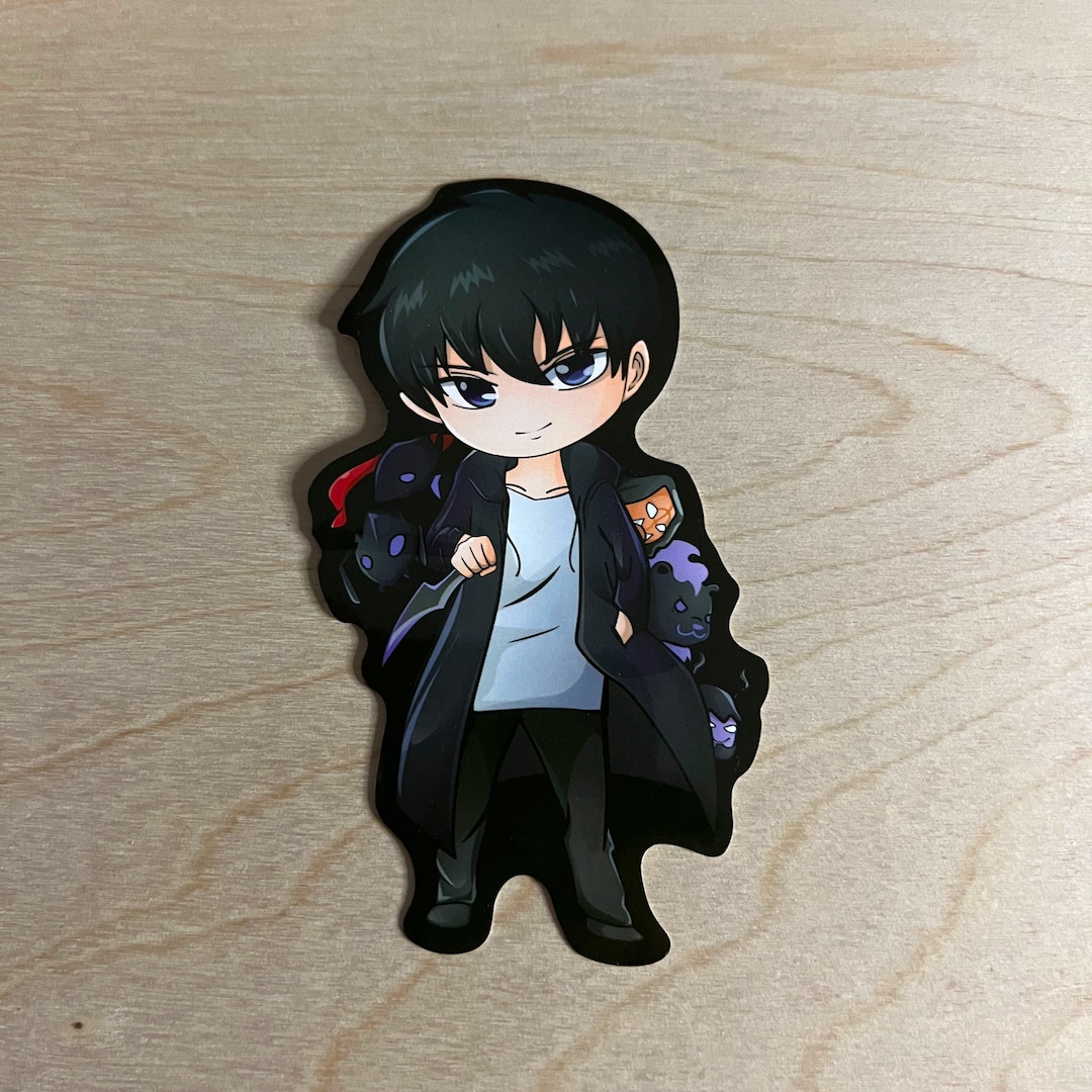 Solo Leveling Chibi Die-cut Stickers Anime Manga - Etsy UK