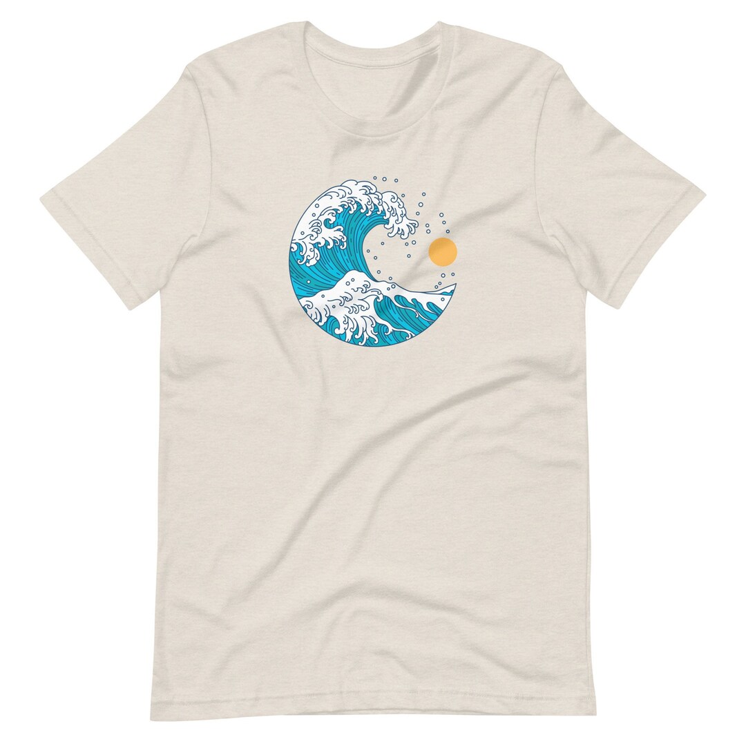 Japan Wave T-shirt Tsunami - Etsy
