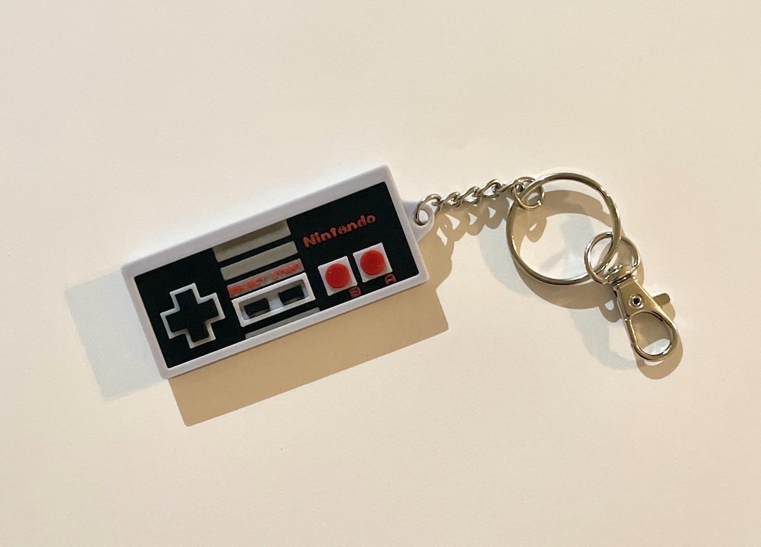 Unique Retro Nintendo Controller Keychain — Classic NES Gaming ...