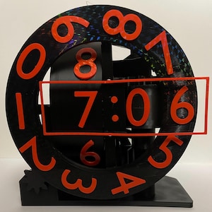 Unique, Modern 3d Printed Desktop TRIAXIAL CLOCK for Office, Den ...