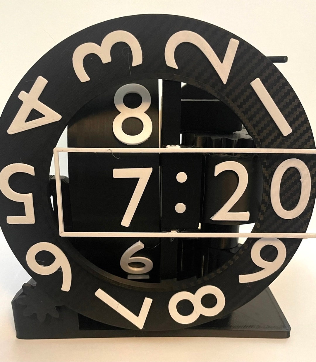 Unique, Modern 3d Printed Desktop TRIAXIAL CLOCK for Office, Den ...