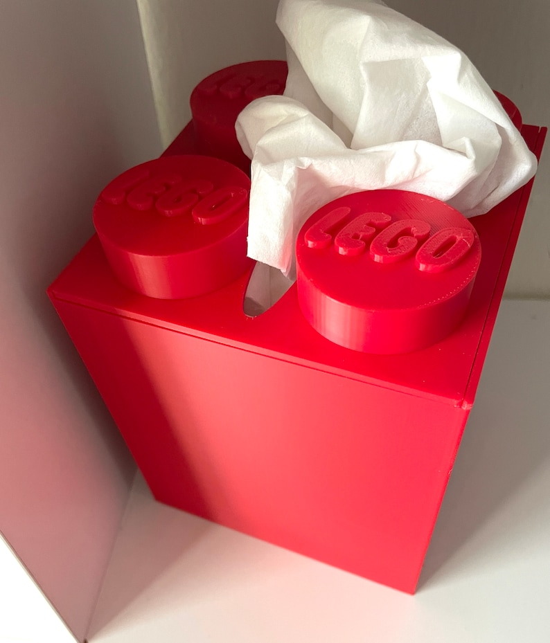 Gaming Lego Block Tissue Box Cover, Custom Colors - Etsy