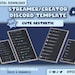 Blue Aesthetic Streamer & Content Creator Discord Server Template ...