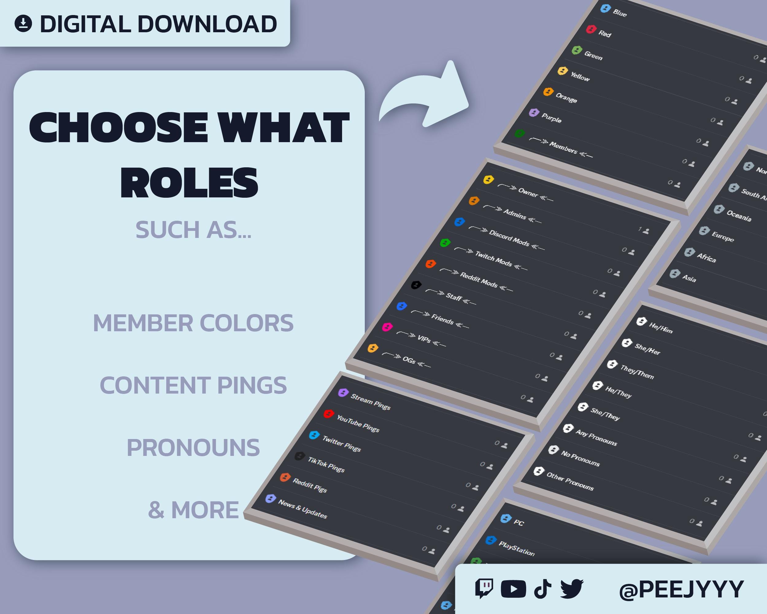 Your Own Custom Discord Channel - Great for Twitch, Youtube, Tiktok ...