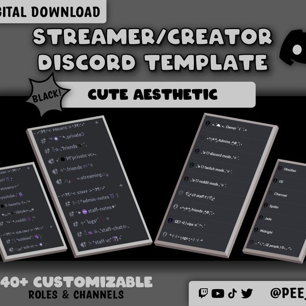 Black Discord Banner - Etsy