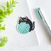Yarn Ball Kitty Sticker | Cute Cat With Yarn Ball Sticker | Waterproof ...