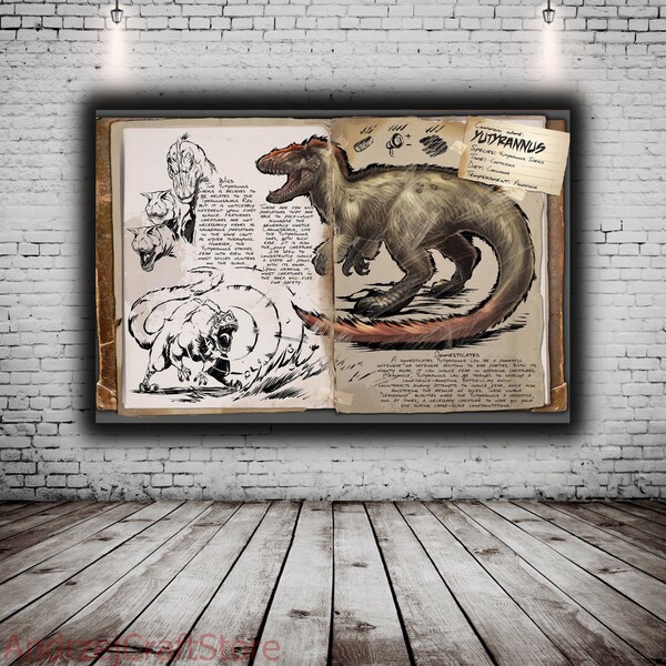 Ark Dossier Poster - Etsy