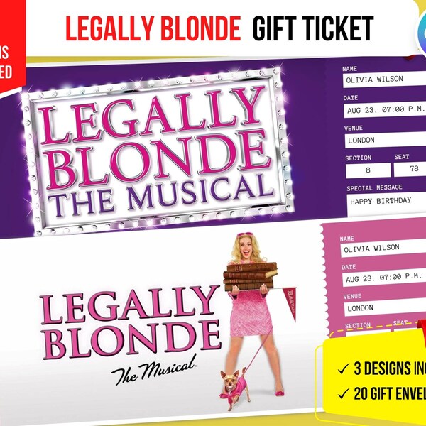 Legally Blonde - Etsy