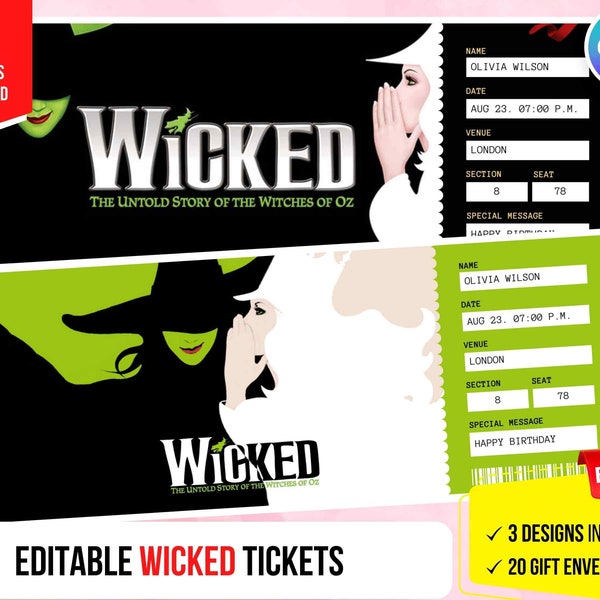 Wicked - Etsy