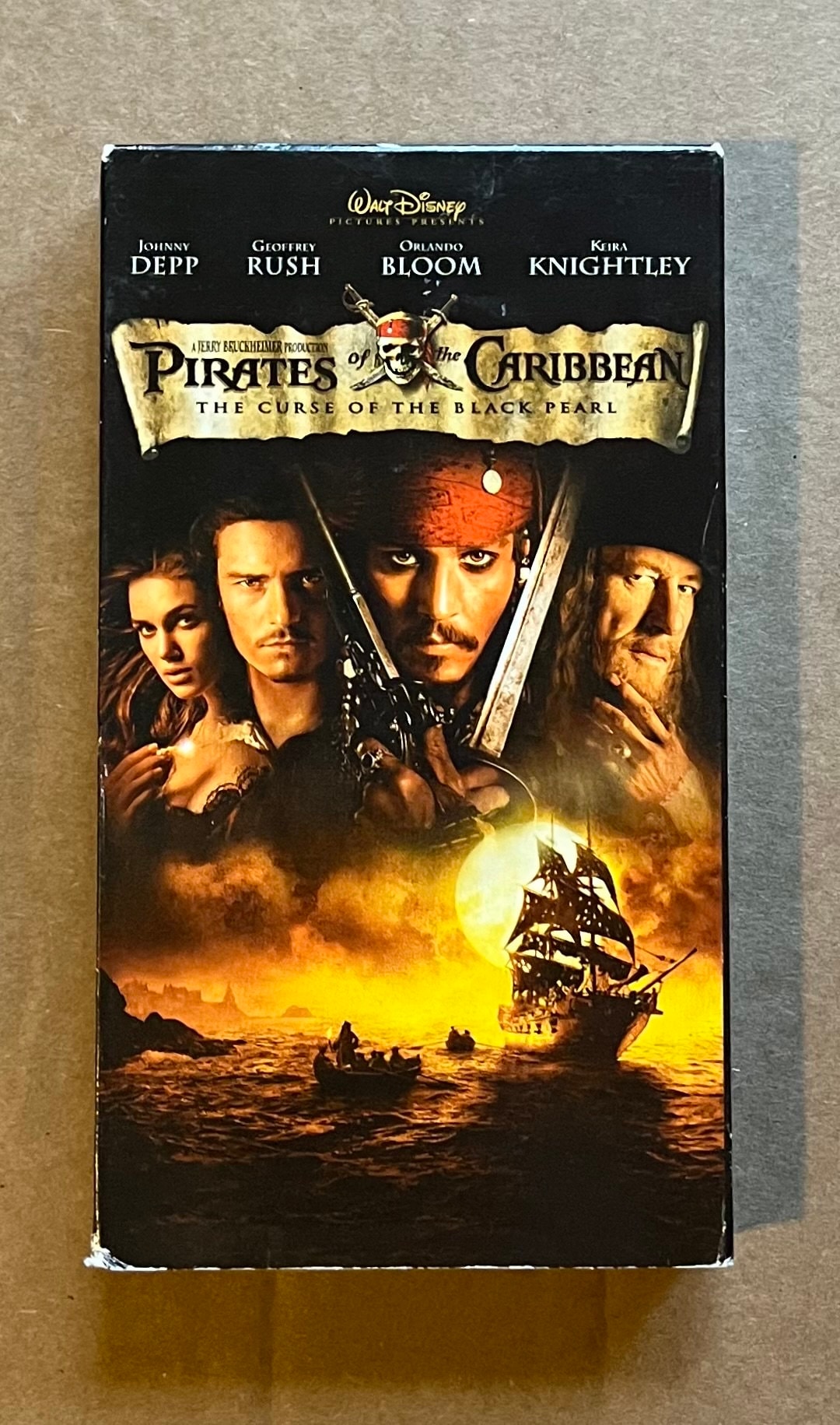 Pirates of the Caribbean VHS - Etsy