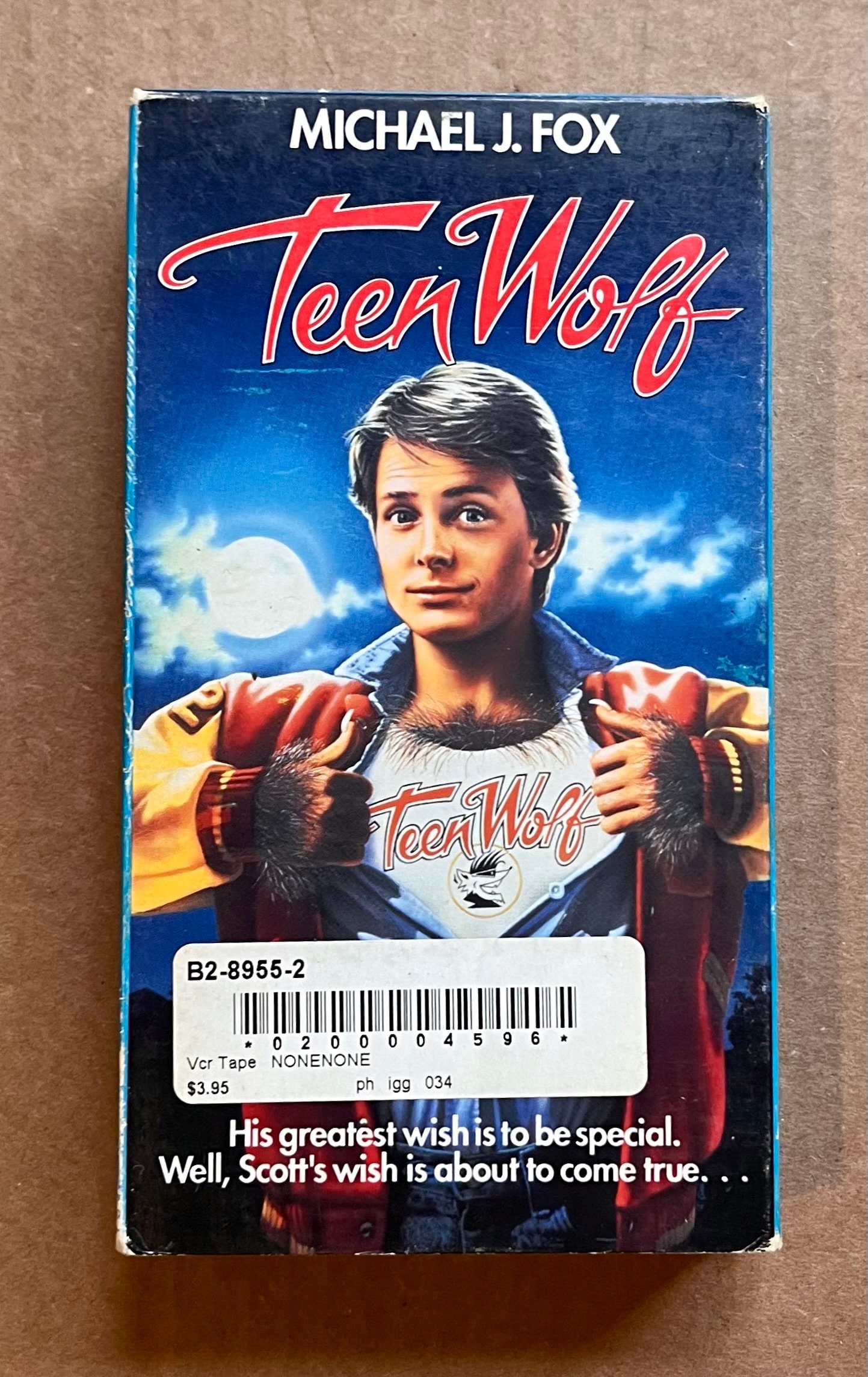Teen Wolf VHS - Etsy
