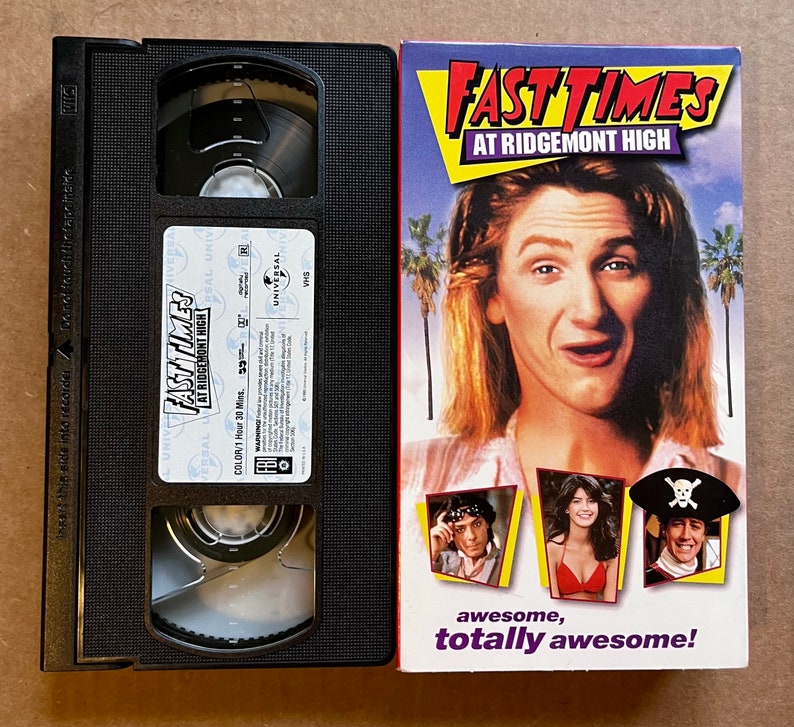 Fast Times at Ridgemont High VHS - Etsy
