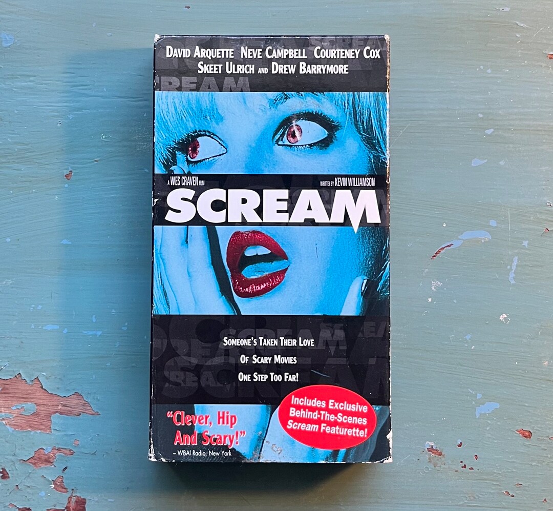 Scream VHS Drew Barrrymore Cover - Etsy