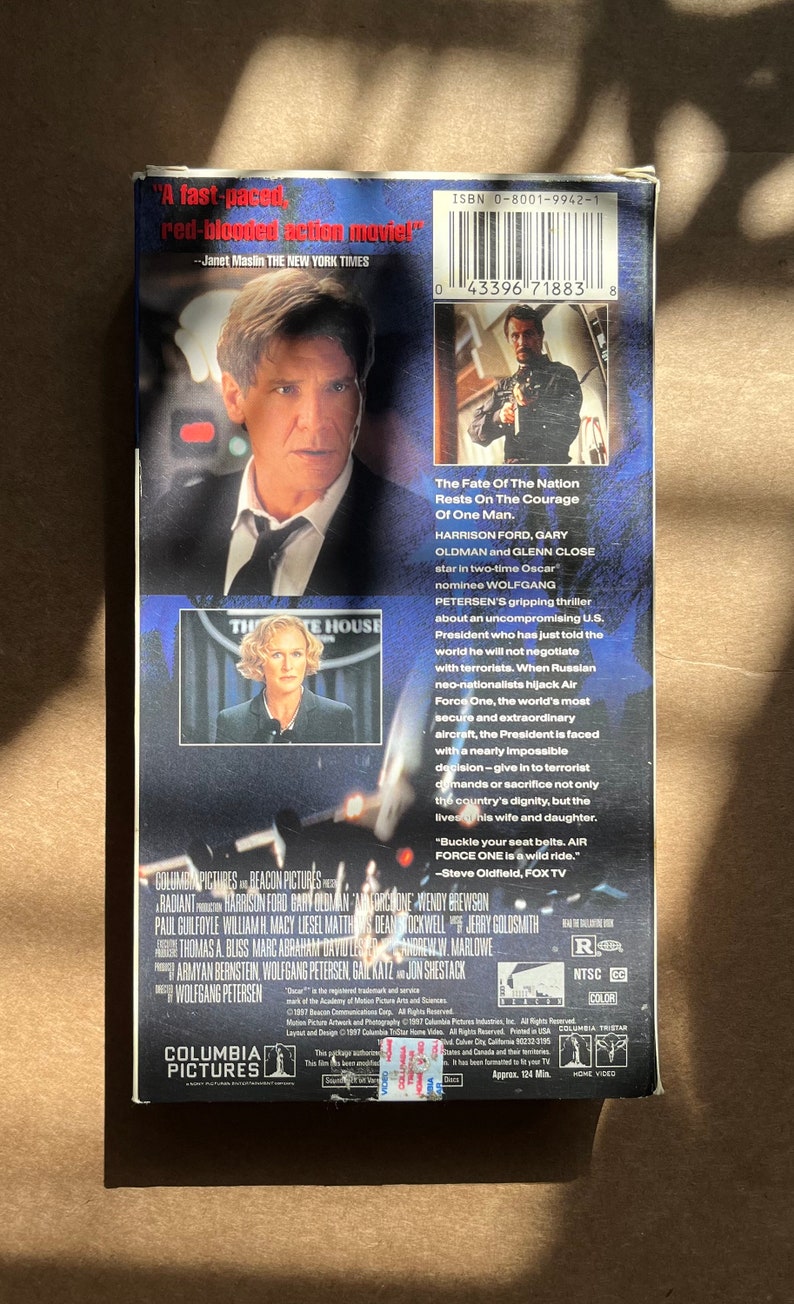 Air Force One VHS - Etsy