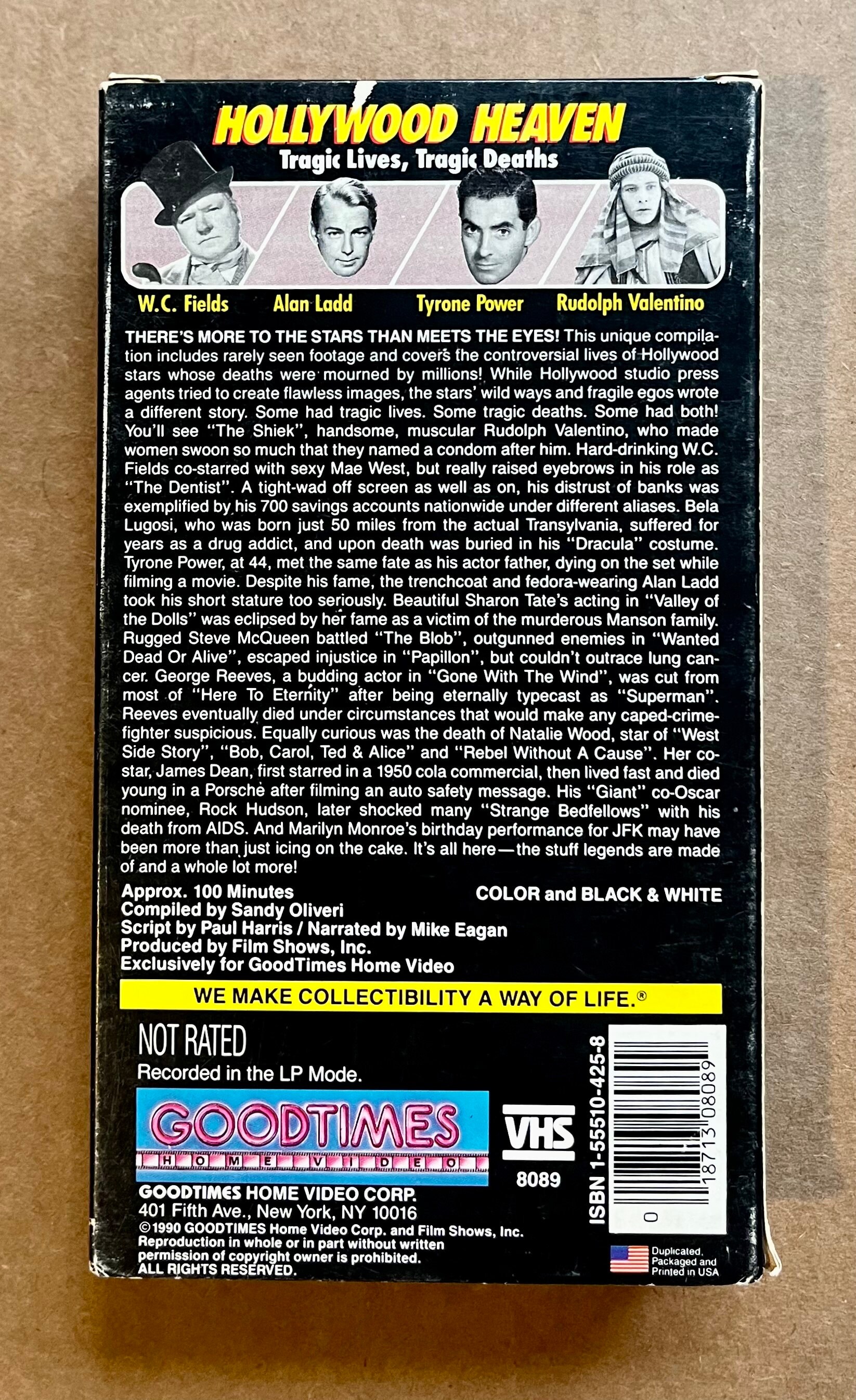 Hollywood Heaven VHS - Etsy