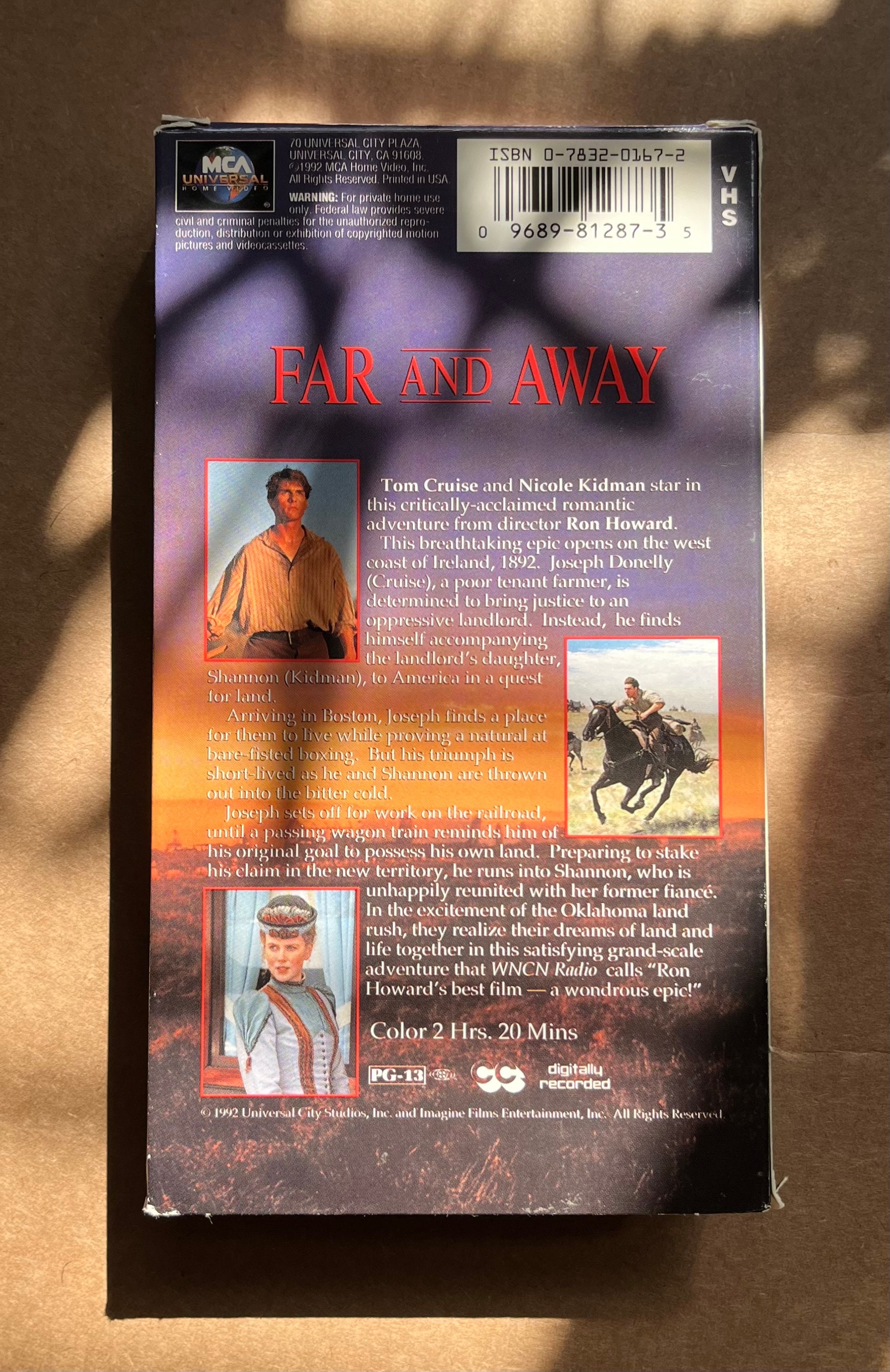 Far and Away VHS - Etsy