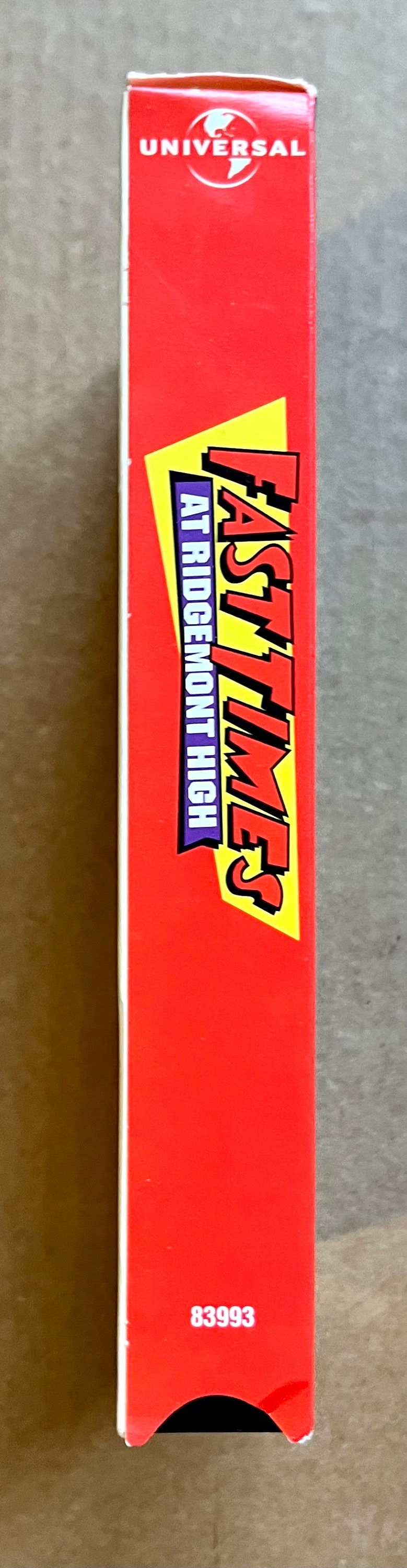 Fast Times at Ridgemont High VHS - Etsy