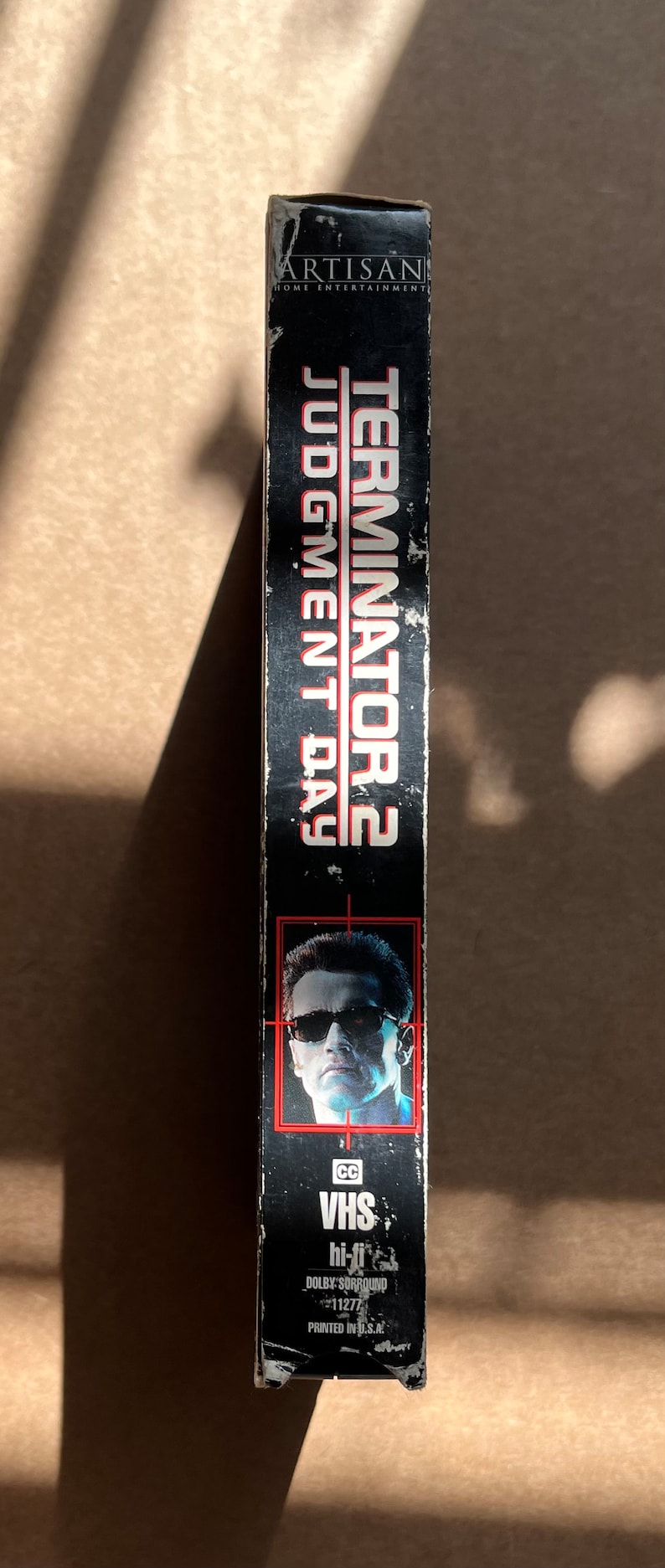 Terminator 2 Judgment Day VHS - Etsy