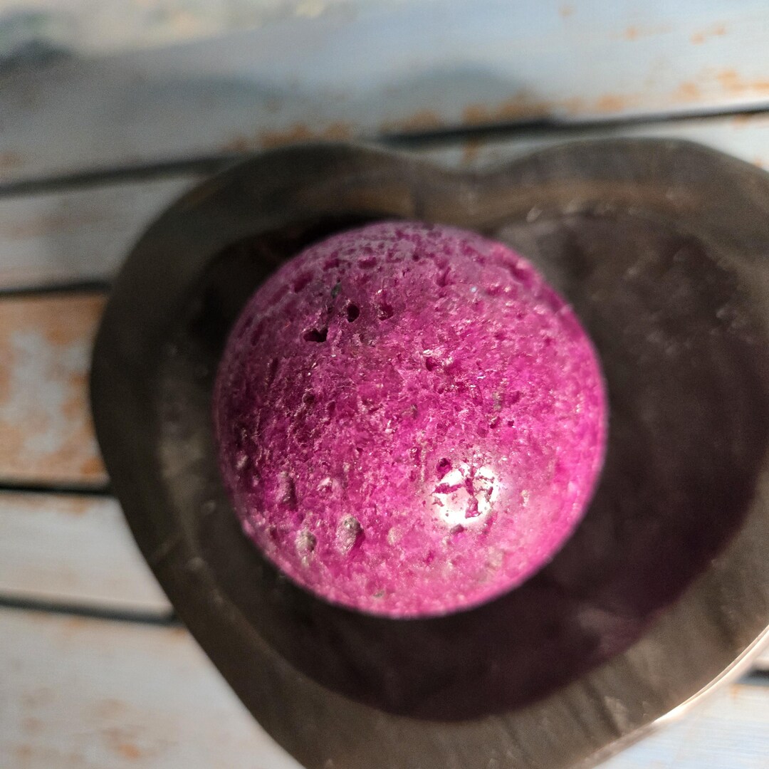 Beautiful Honeycomb Ruby Sphere - Etsy