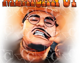 That Mexican OT Texas Rapper PNG - Etsy