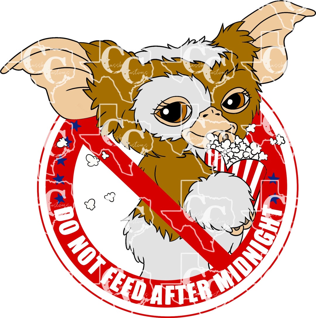 Gizmo Do Not Feed After Midnight Png - Etsy Canada
