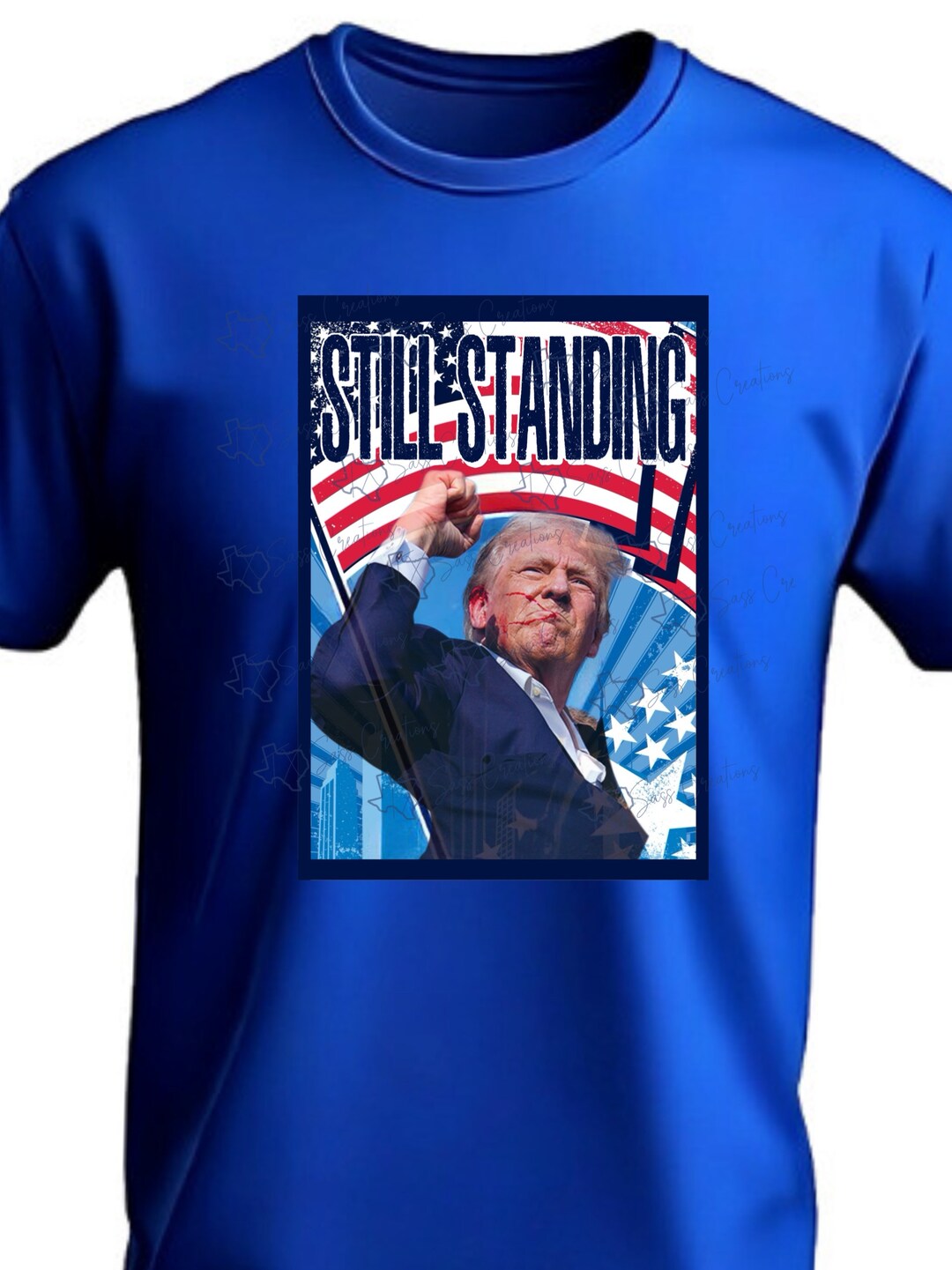 Donald Trump 2024 American Flag Still Standing You Missed PNG Digital ...