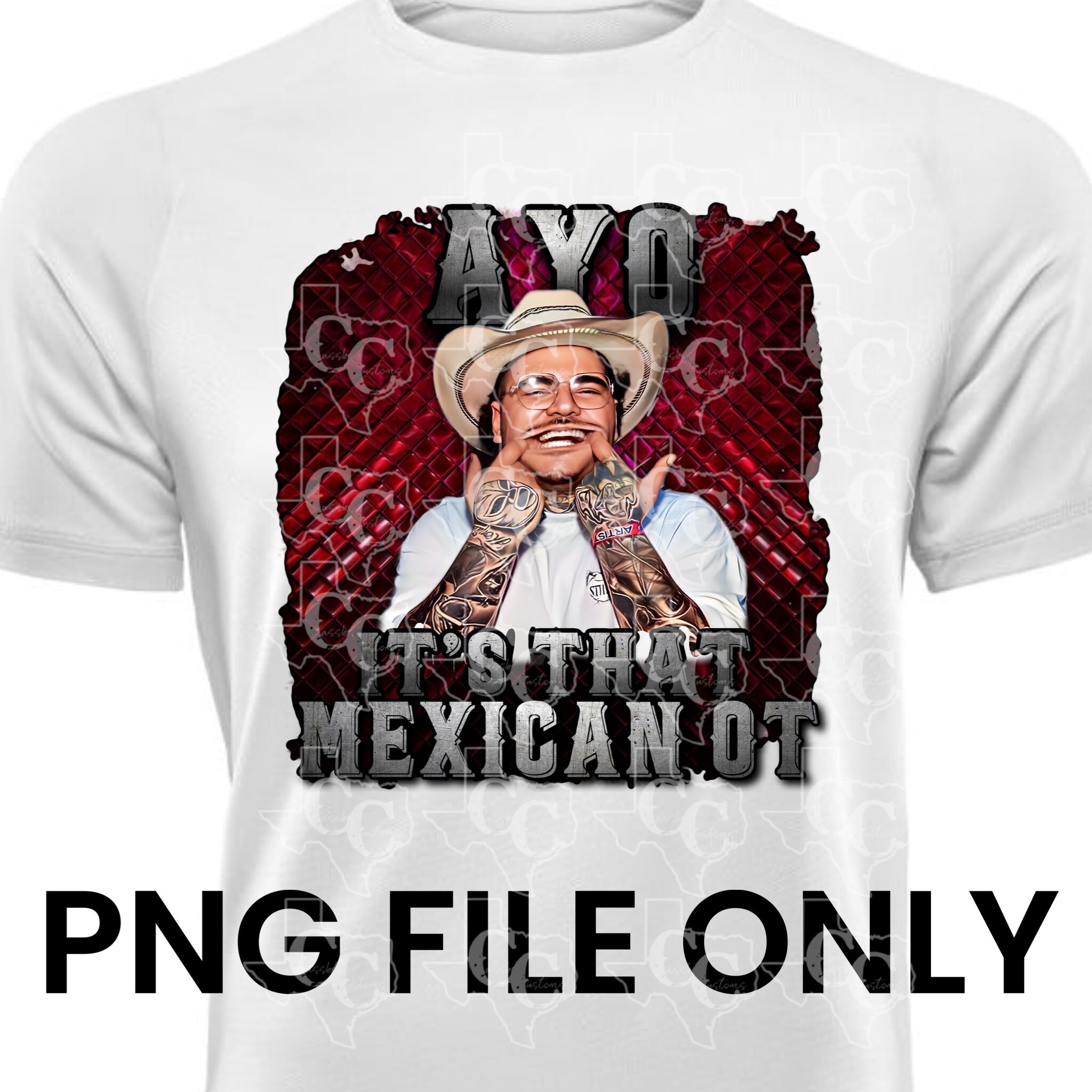 That Mexican OT Texas Rapper PNG Digital File Only - Etsy