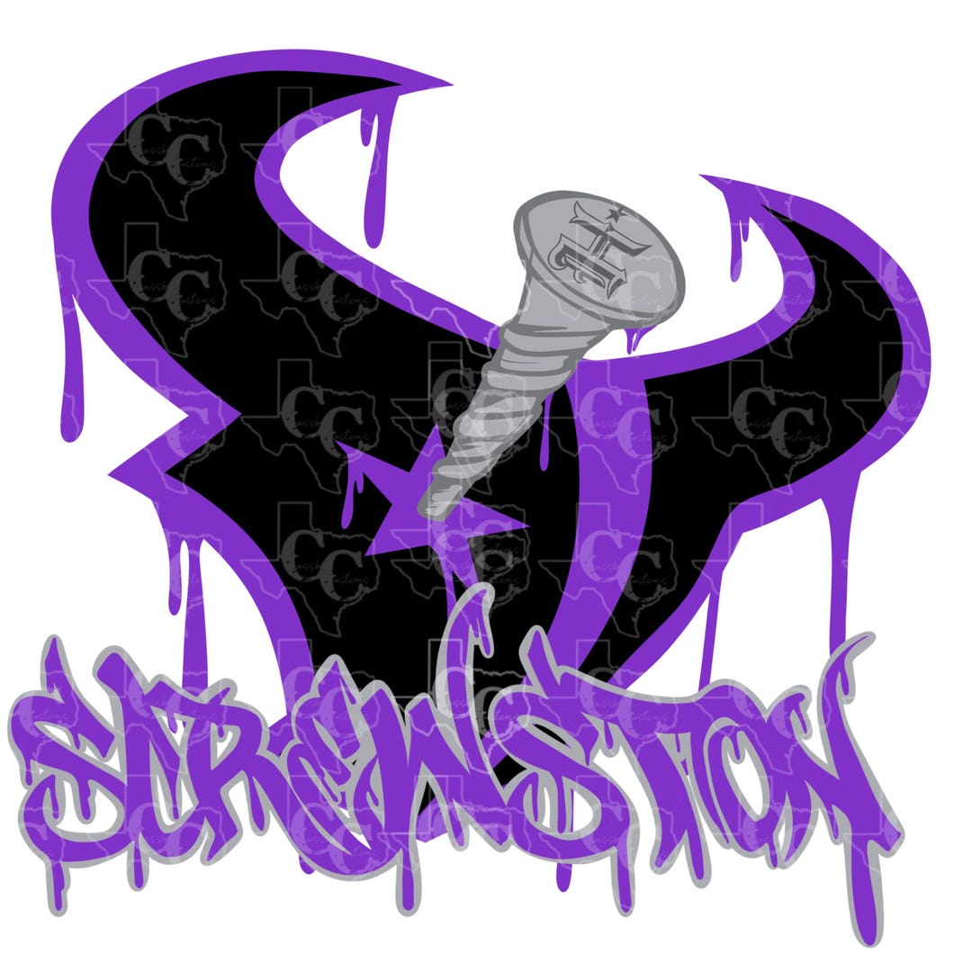 H-town Houston Texan Bull Screwston PNG Digital File Only - Etsy