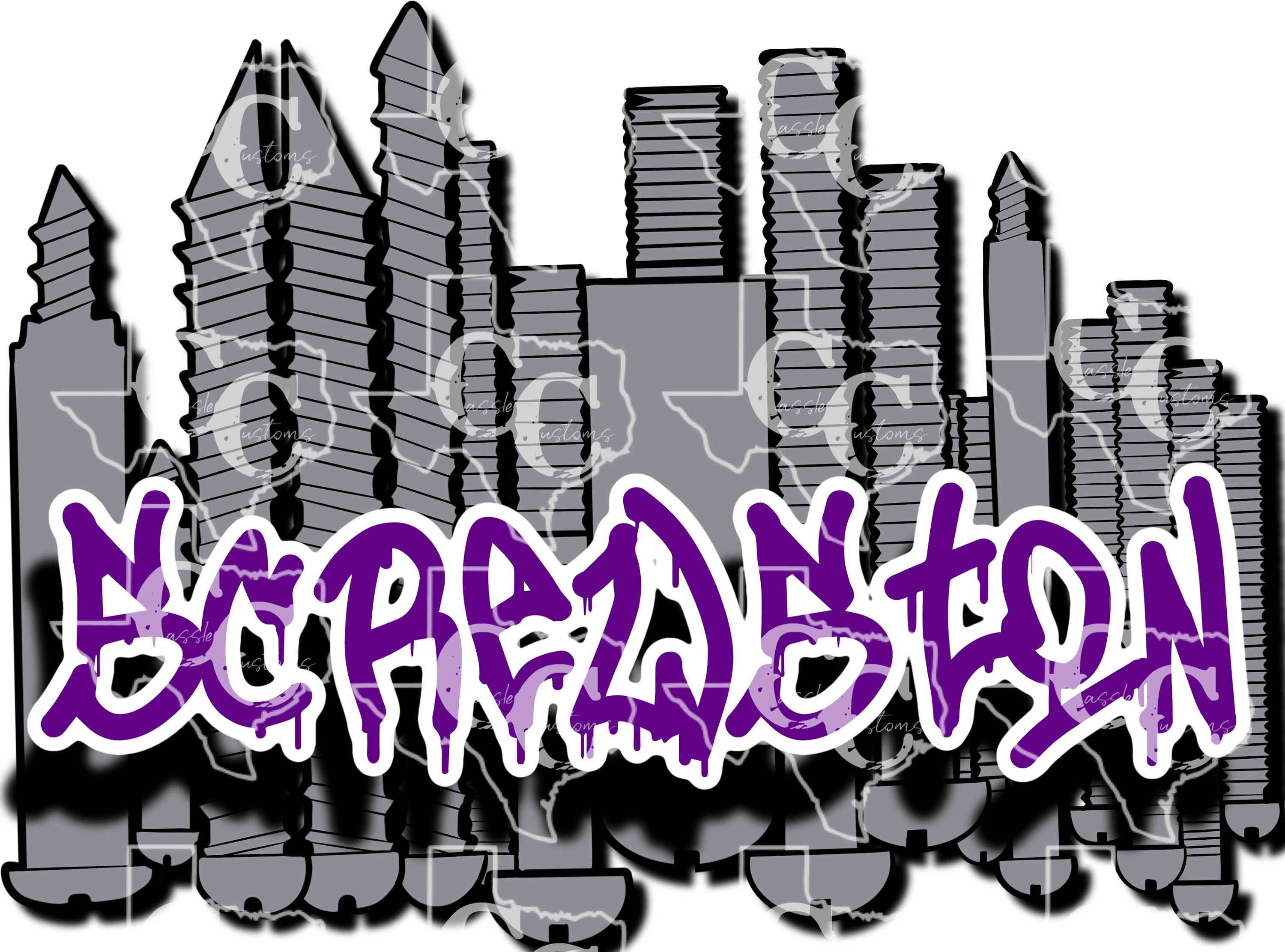 Screwston Skyline Screw Head PNG Digital File Only - Etsy