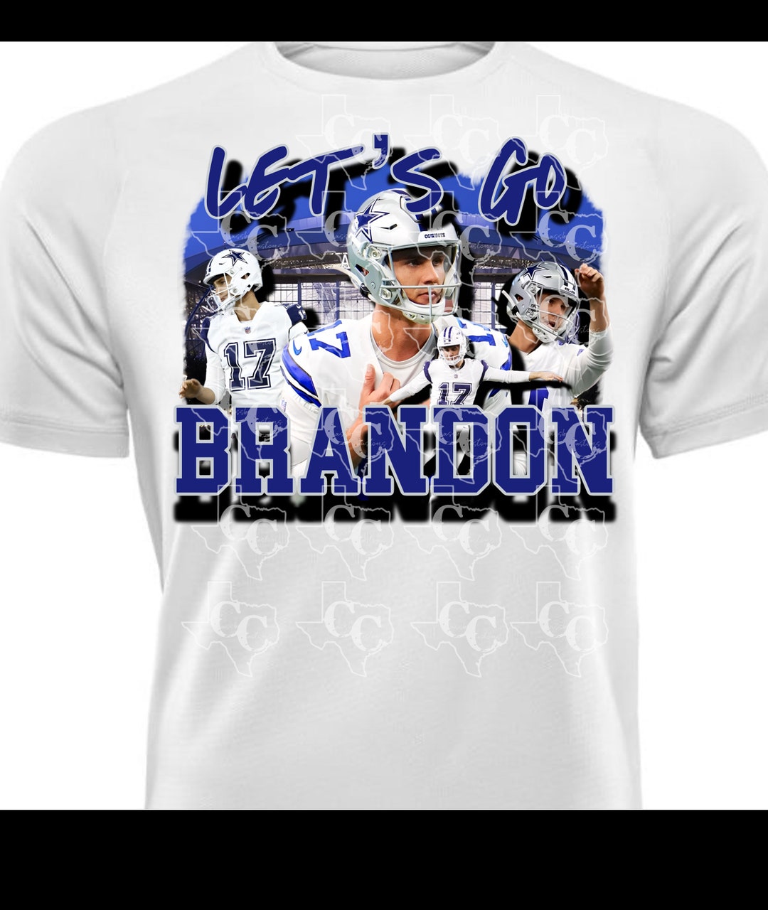 Brandon Aubrey Dallas Cowbo Lets Go Brandon PNG Digital File Only - Etsy