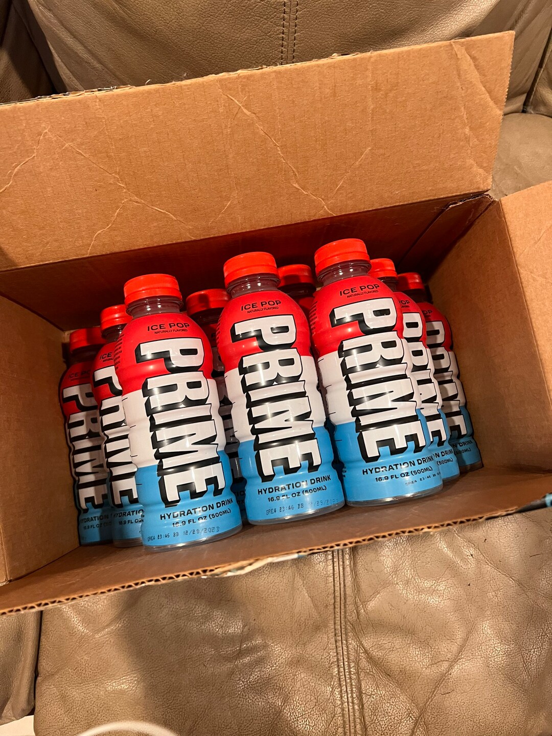 Unopened Ice Pop 12 Pack Prime Hydration Bottles - Etsy Australia