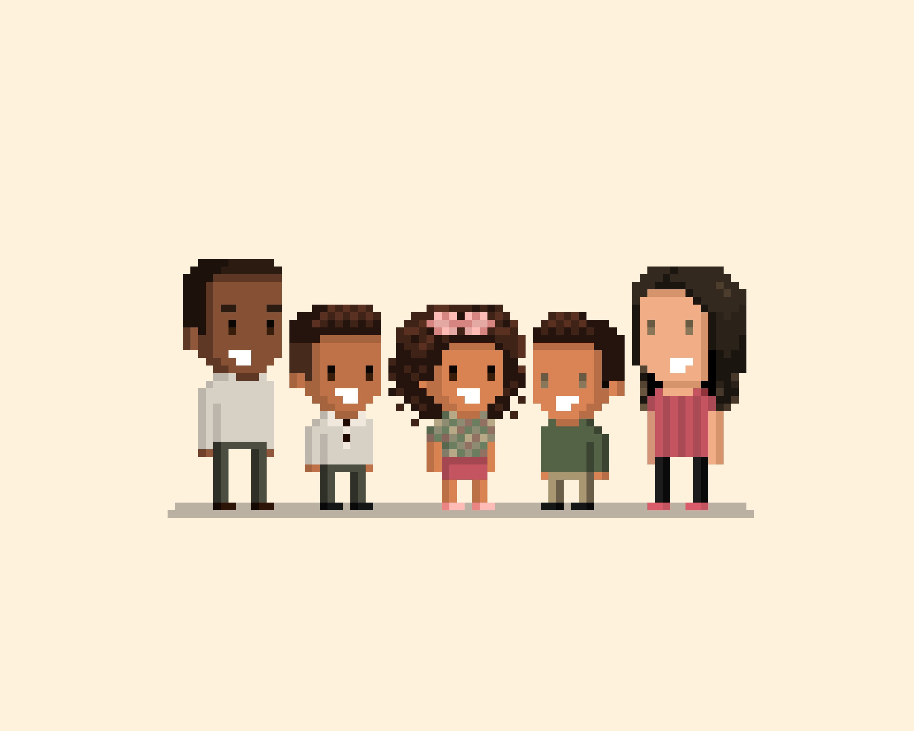 Custom Digital Pixel Art Portrait, Commission Pixel Art, Cute 8bit ...