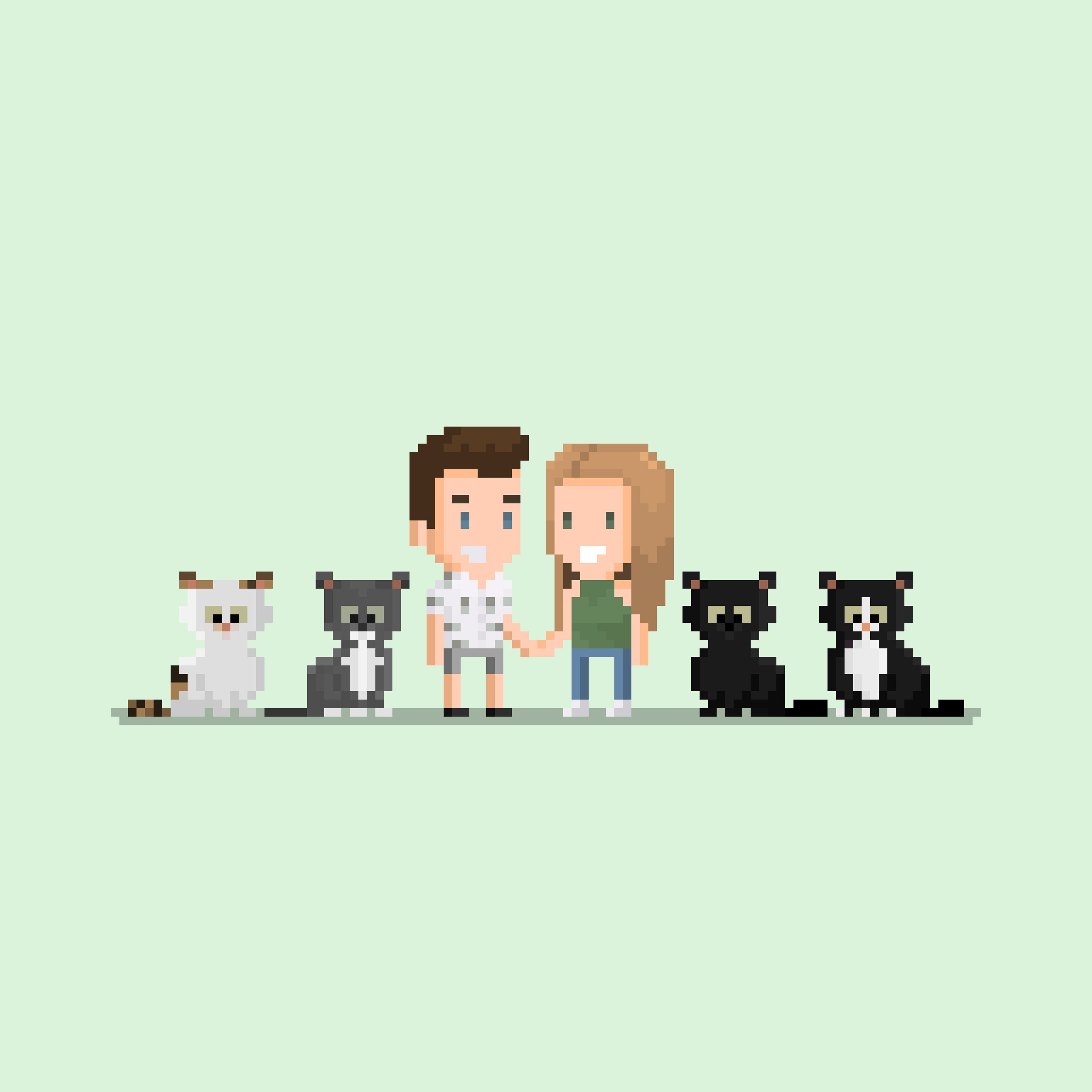 Custom Digital Pixel Art Portrait, Commission Pixel Art, Cute 8bit Portraits, Pixel Art Gift ...