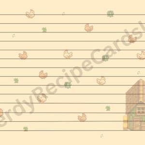 Stardew Valley Farm Animals Recipe Cards - Etsy