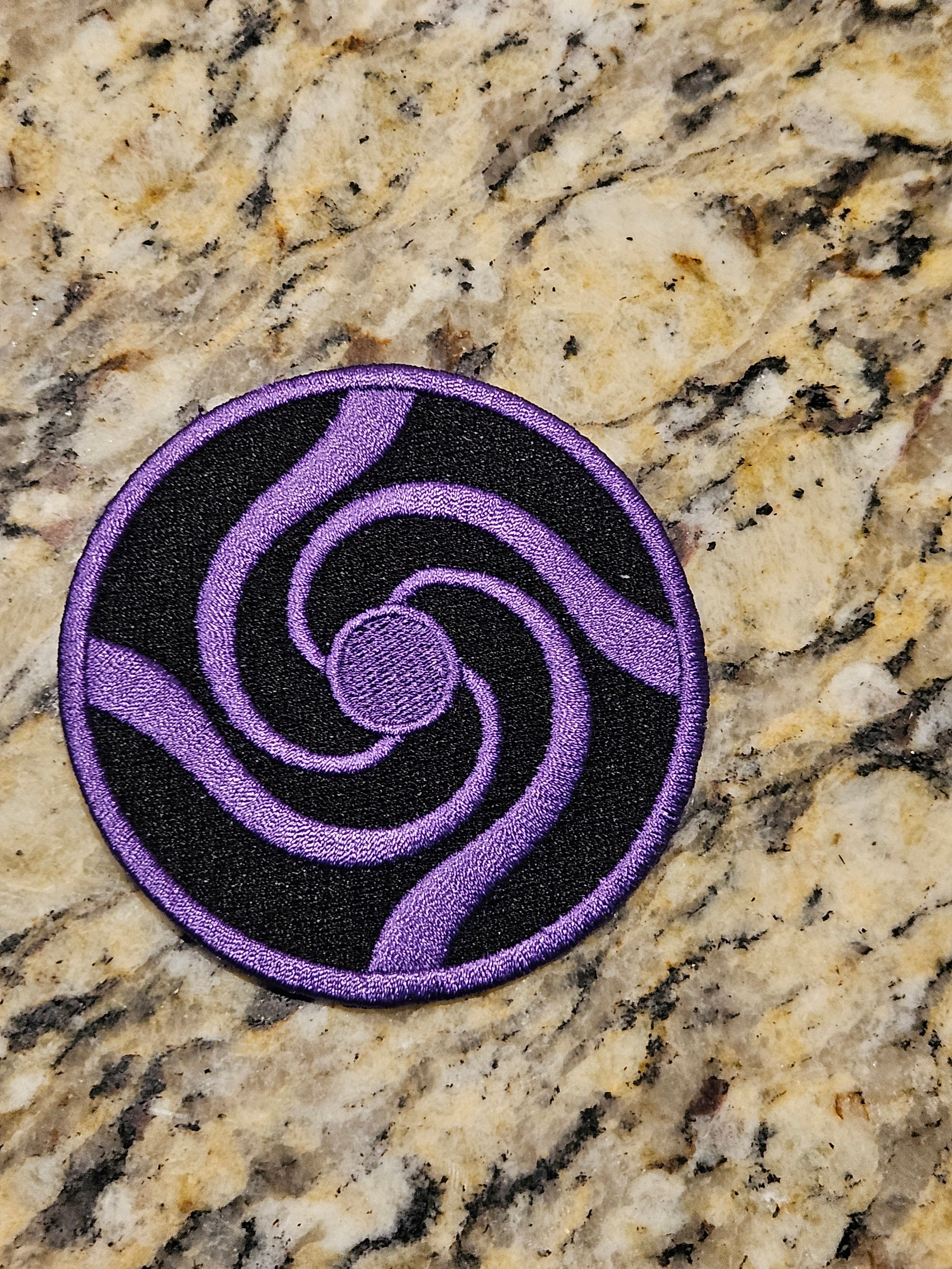 Jujutsu Kiasen Tech Logo Purple Full Embroidered Patch - Etsy